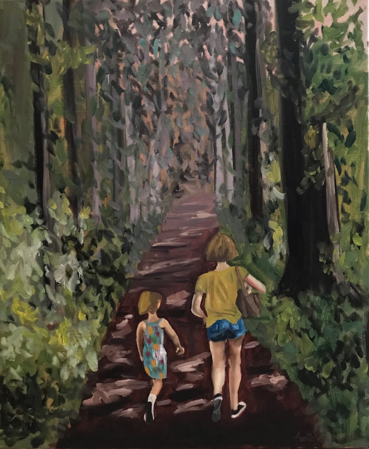 Balade en forêt (A walk in a forest)